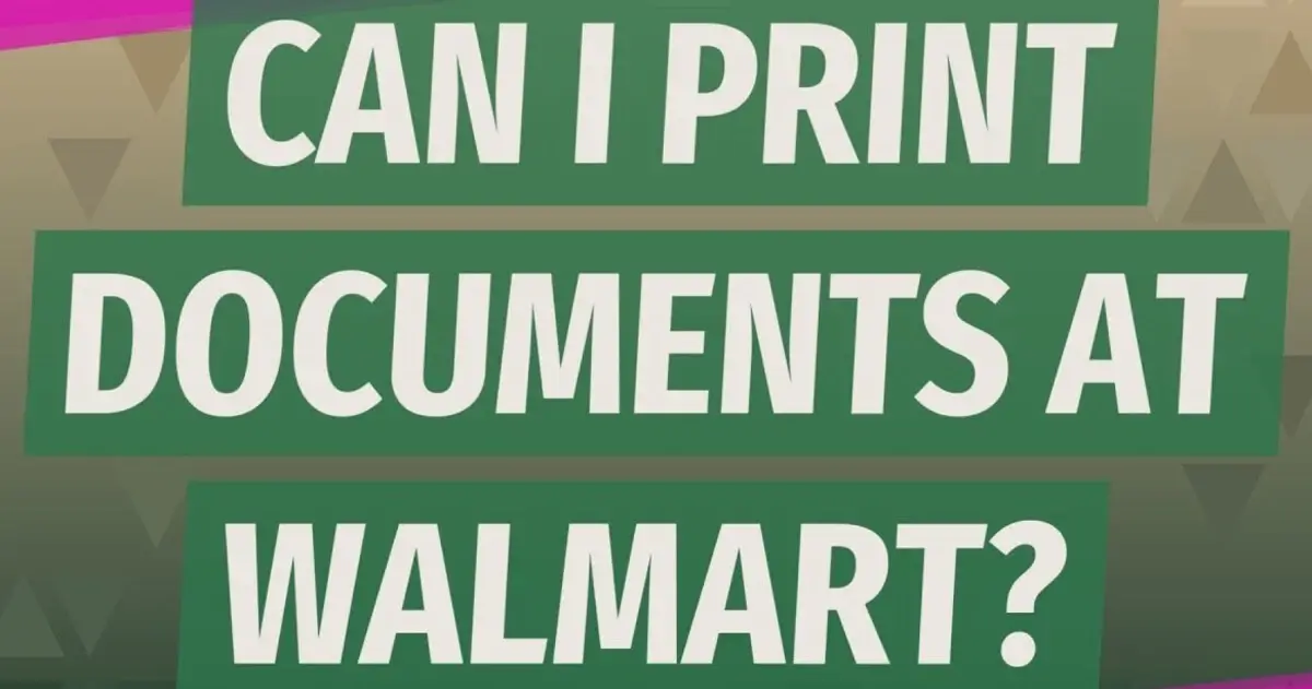 Can You Print Documents Or Make Copies At Walmart Answered DollarSlate